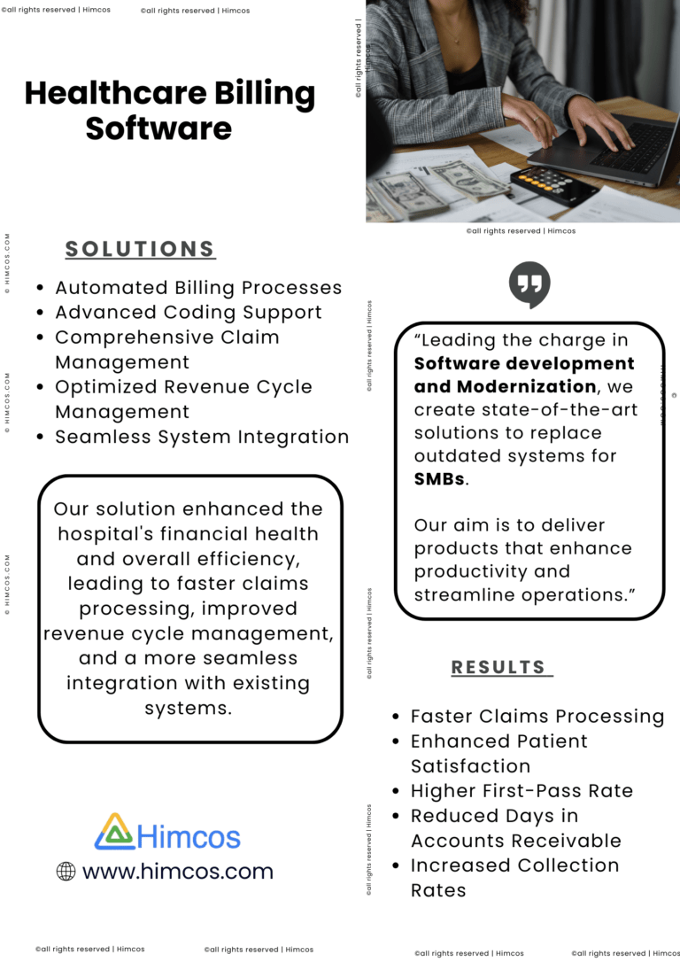 Healthcare Billing Software - Himcos