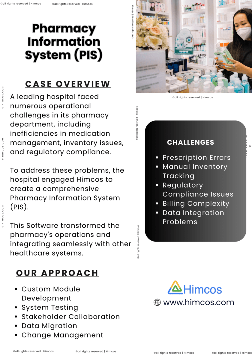 Pharmacy Information System (PIS) - Himcos