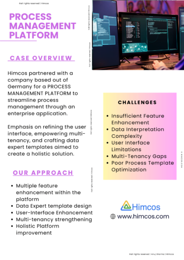 Process Management Platform - Himcos